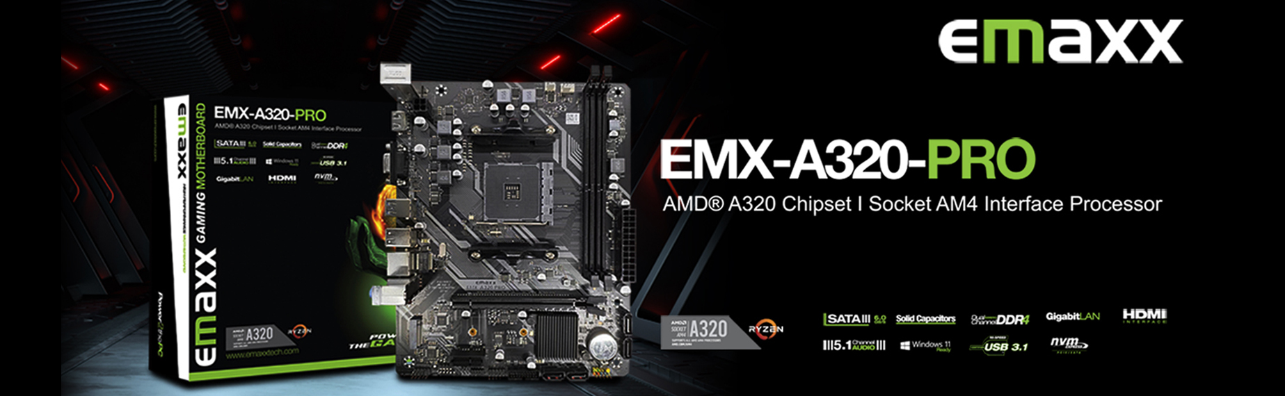 EMAXX MOTHERBOARDS